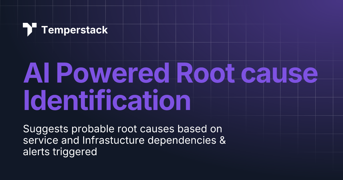 AI Powered Root cause Identification | Temperstack